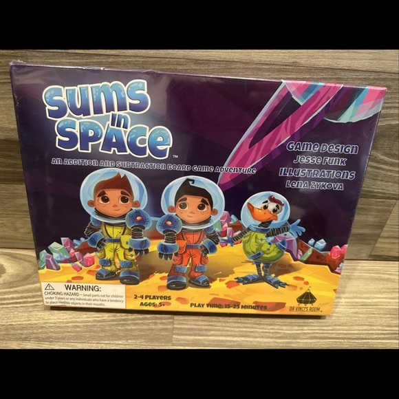 Da Vinci’s Room | Toys | Sums In Space An Addition Subtraction Board ...